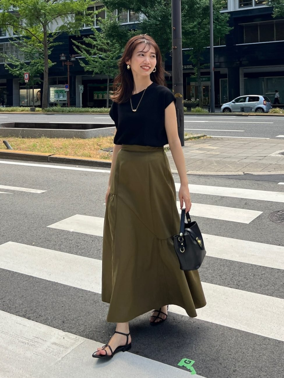 20 seasonal green skirt outfits! Carefully selected tops by color and ...